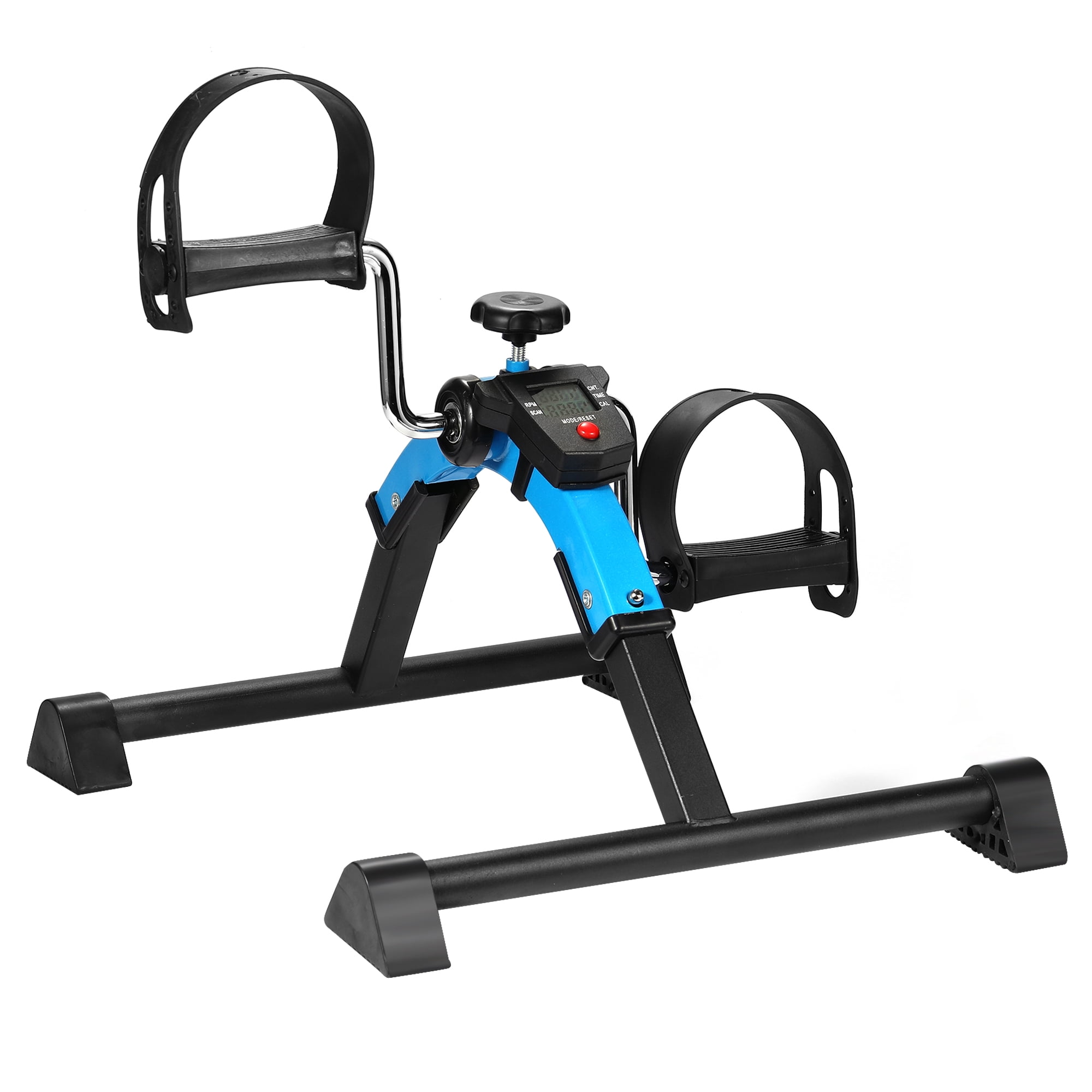 Portable Mini Exercise Bike, Stationery Pedal Exerciser for Hand, Arm ...