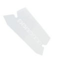 Itselfer 120pcs Hanging Folder Tabs Plastic File Labels Folder Tab Quick Identification For