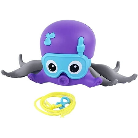 Bath Toy, Octopus Bathing Toys Floating Clockwork Toy Baby Cartoon ...