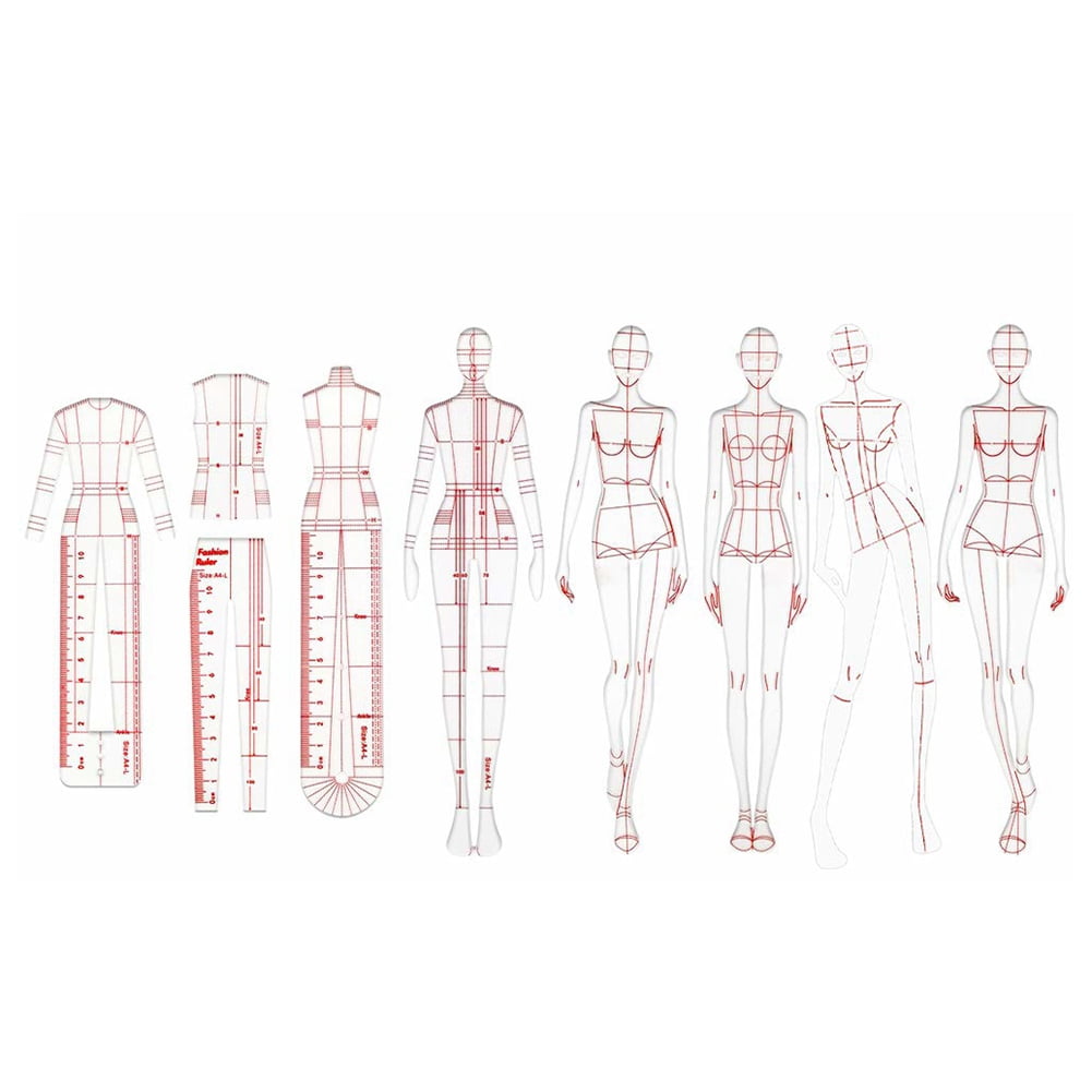 Click here for Unbranded Fashion Illustration Rulers Sketching Te... prices