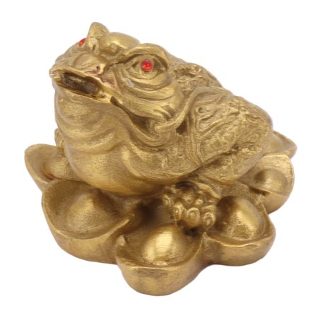 Money Toad Fortune, Attract Wealth Brass Luck Three Legged Toad Statue ...