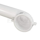 1-1/2 in. x 15 in. Plastic Waste Arm with Slip Joint for Tubular Drain ...