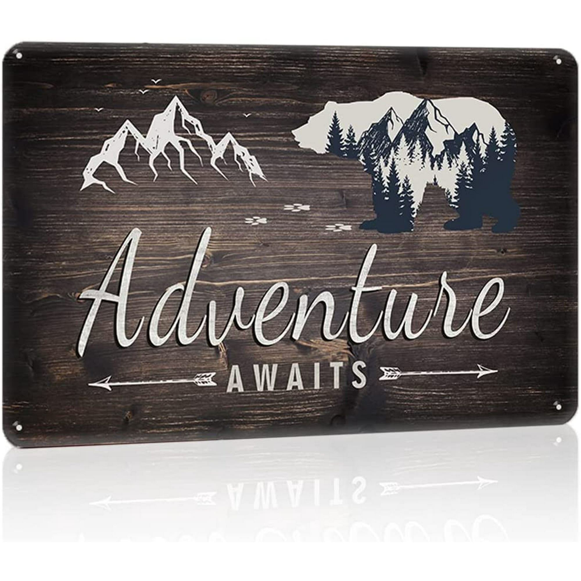 Rustic Metal Sign