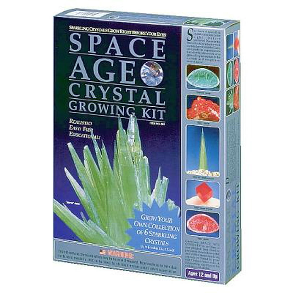 Space Age Crystals: 6 Crystals "Emerald and Ruby" - Walmart.com ...