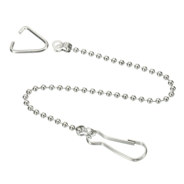 Cadena de aletas de inodoro Unique Bargains 20cm Acero inoxidable ...