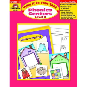 Evan-Moor Take It to Your Seat Science Centers Book, Multiple Grades ...