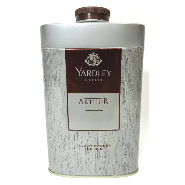 Yardley London Perfumed Talc Arthur Talcum Powder For Men 8.8 Oz (250 G ...