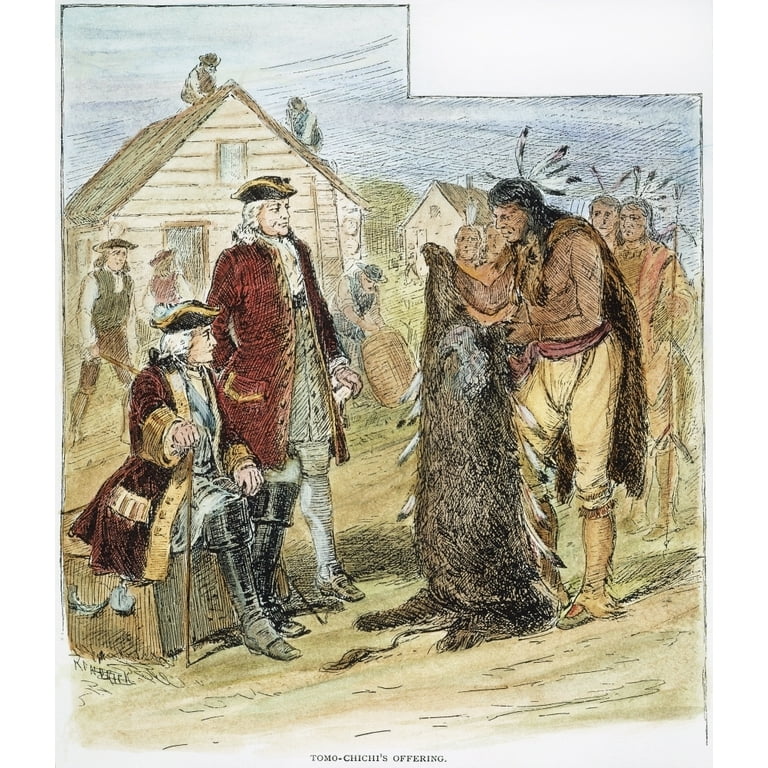 James Oglethorpe And Tomochichi