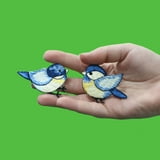 Simplicity Iron-On Blue Birds Applique, 2 Piece - Walmart.com