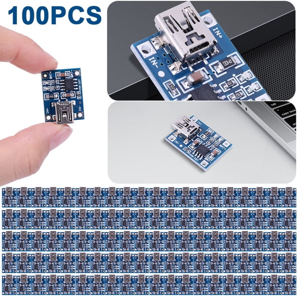 TP4056 1A Placa Carga Batería Módulo Carga Batería Micro USB (1PCS ...