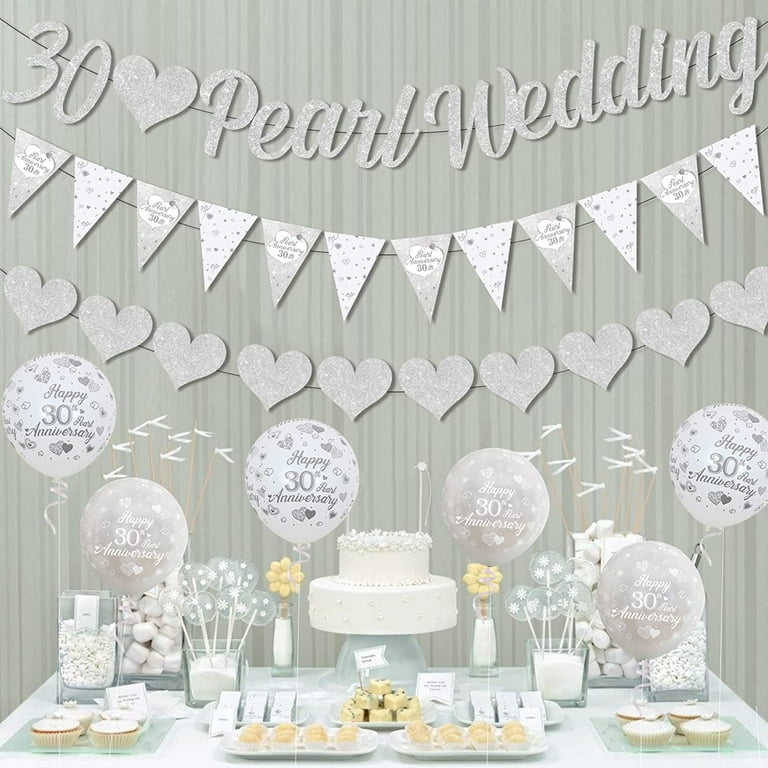 30th Anniversary Party Decorations