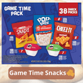 Kelloggs Game Time Snack Variety Pack, 38 Bags, Cheez It, Pringles, Pop ...
