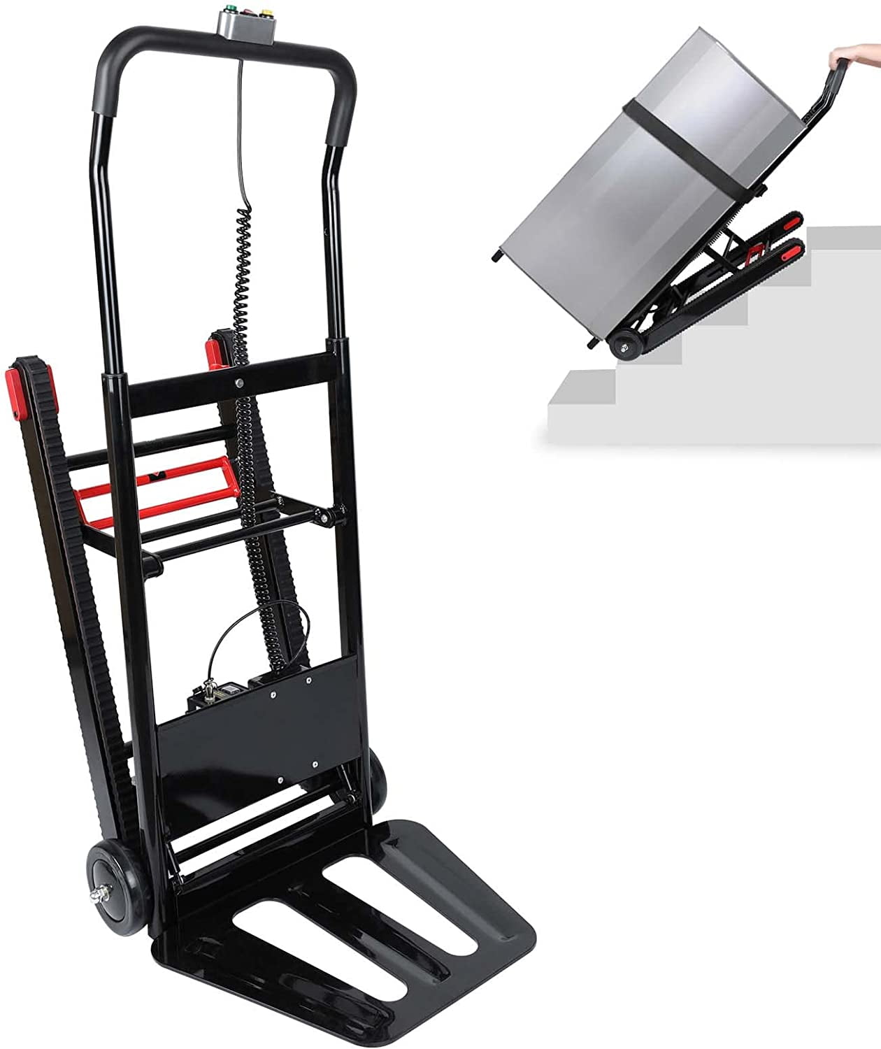 Rocita Portable Motorized Stair Climbing Hand Trucks Dolly Cart ...