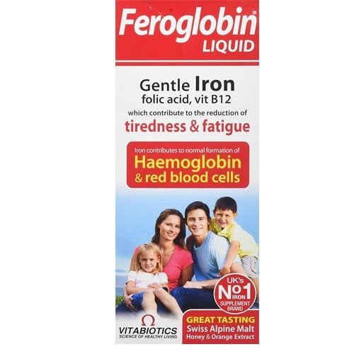 Suplemento de hierro Vitabiotics Feroglobin Liquid 500 ml | Walmart en ...