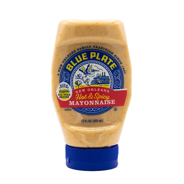 Blue Plate Hot & Spicy Mayonnaise, 12oz Squeeze Bottle - Walmart.com