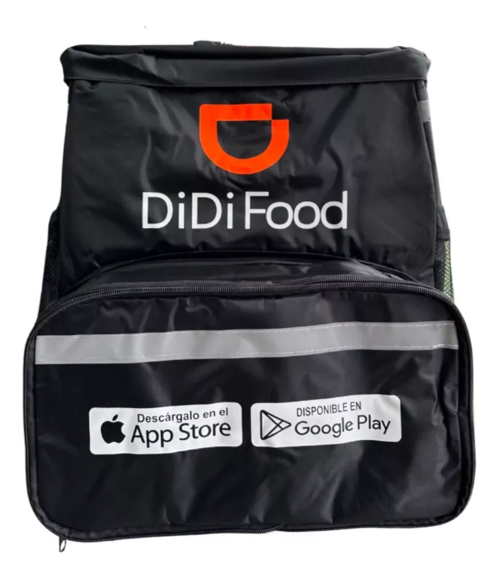 Mochila Repartidor Didi Food Uber Rappi Termica Expandible | Bodega ...