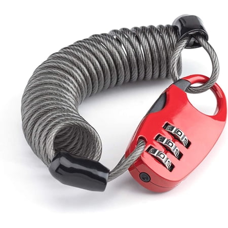 Lepai Starlight-anti-theft Helmet Combination Lock With 3-digit Code 90 ...