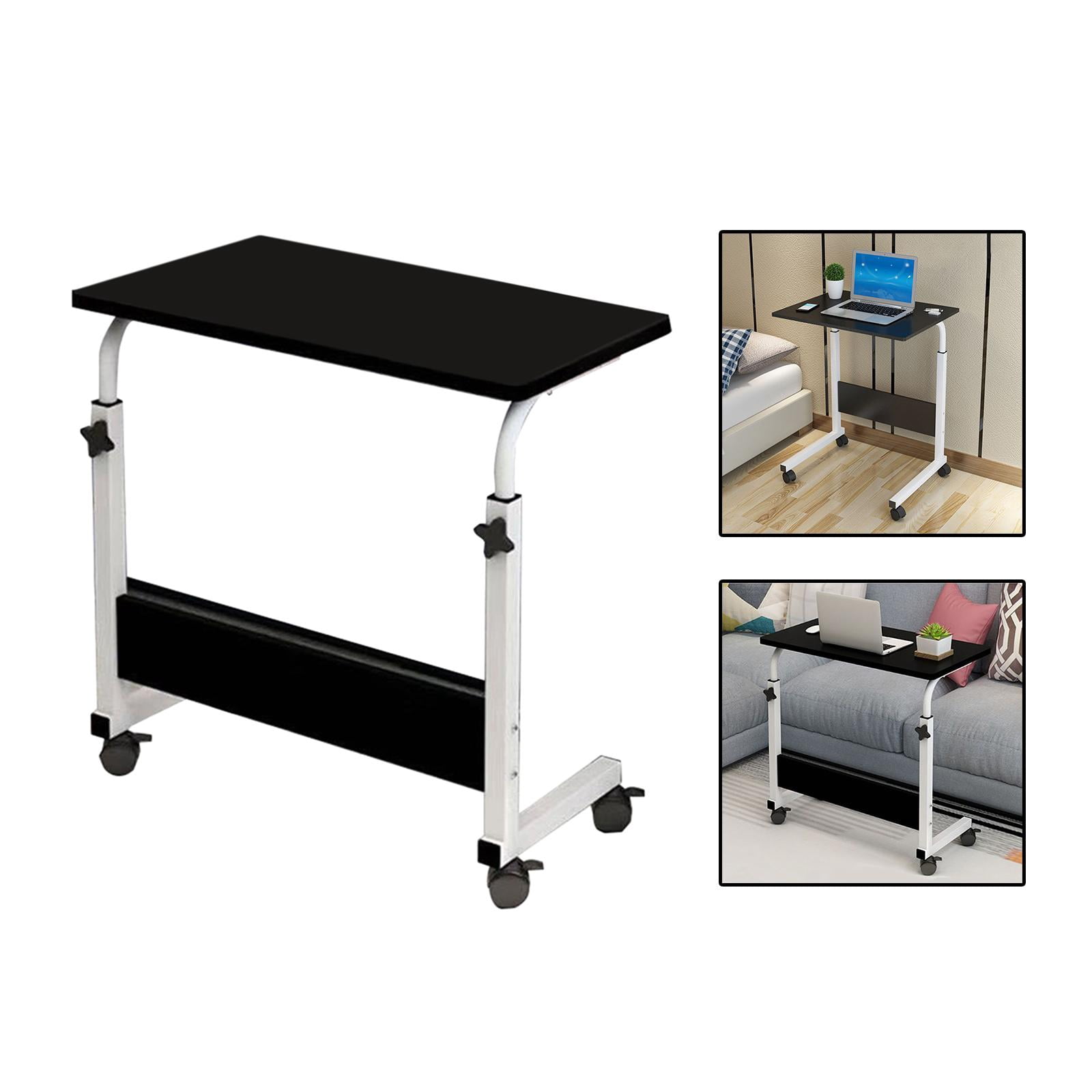 Portable Standing Desk, Laptop Desk Work Desk with Wheels for Bedside ...