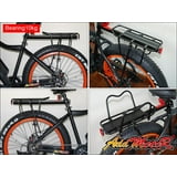 Addmotor Rear Bike Rack, Adjustable Cargo Carrier, Lightweight Durable ...