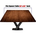 Old Wood Dark Brown Texture Background Tablecloth Square Elastic Table ...