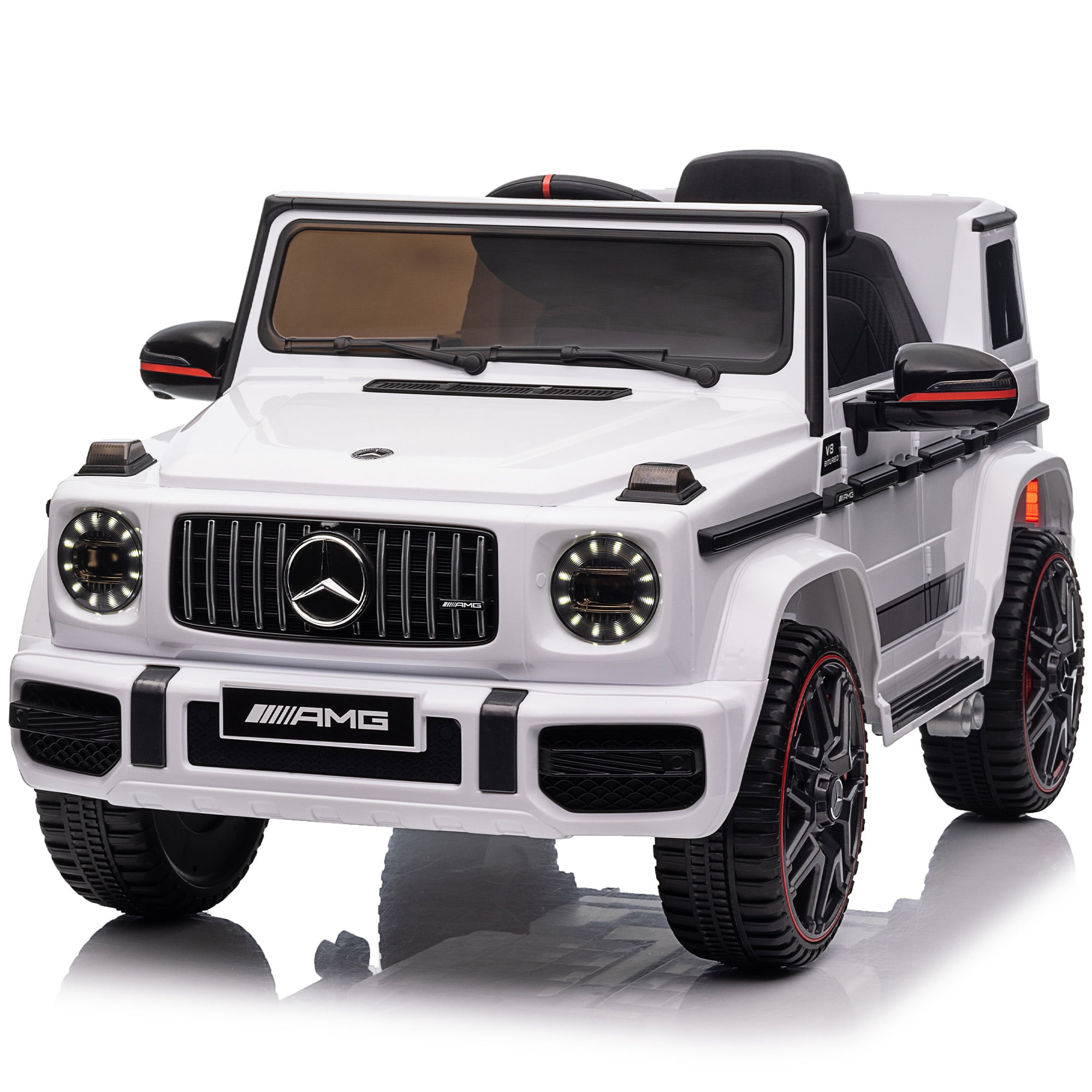Voltz Toys Licensed Mercedes Benz G63 12V Kids Ride On Car, Electric G ...