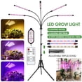 5 Heads 100 LED Grow Light, Full Spectrum Plants Grow Light, Red, Blue ...