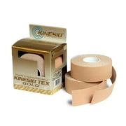 Kinesio Tape, Tex Gold FP, 1" x 5.5yds, Beige, 1 pkg of 2 rolls - Walmart.com - Walmart.com