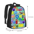 Battle For Dream Island Bfdi Backpack Laptop Knapsack Student Travel ...