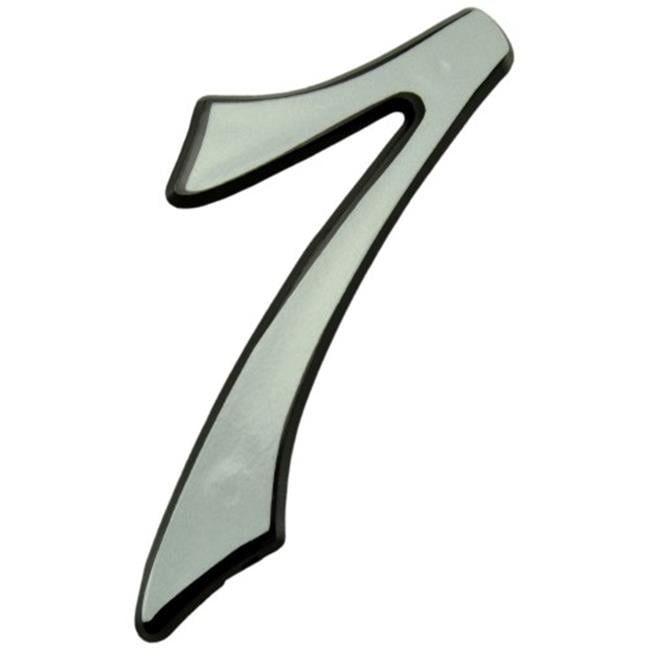Midwest Fastener MF360114 4 in. - 7 White Reflective House Numbers - 3 ...