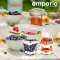 5oz Plastic Dessert Cups with Lids and Spoons - Appetizer Cups for ...