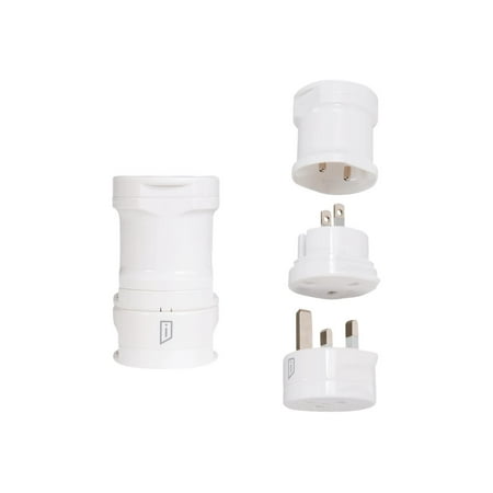 iStore World Travel Adapter - Power connector adapter kit - AC 110-250 ...