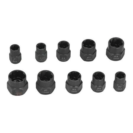 Extractor, Grip Standard Sizes Nut Remover Set For Removing Damaged ...