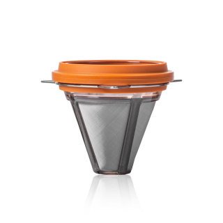 Coffee filter stainless steel permanent filter reusable hand filter tea ...