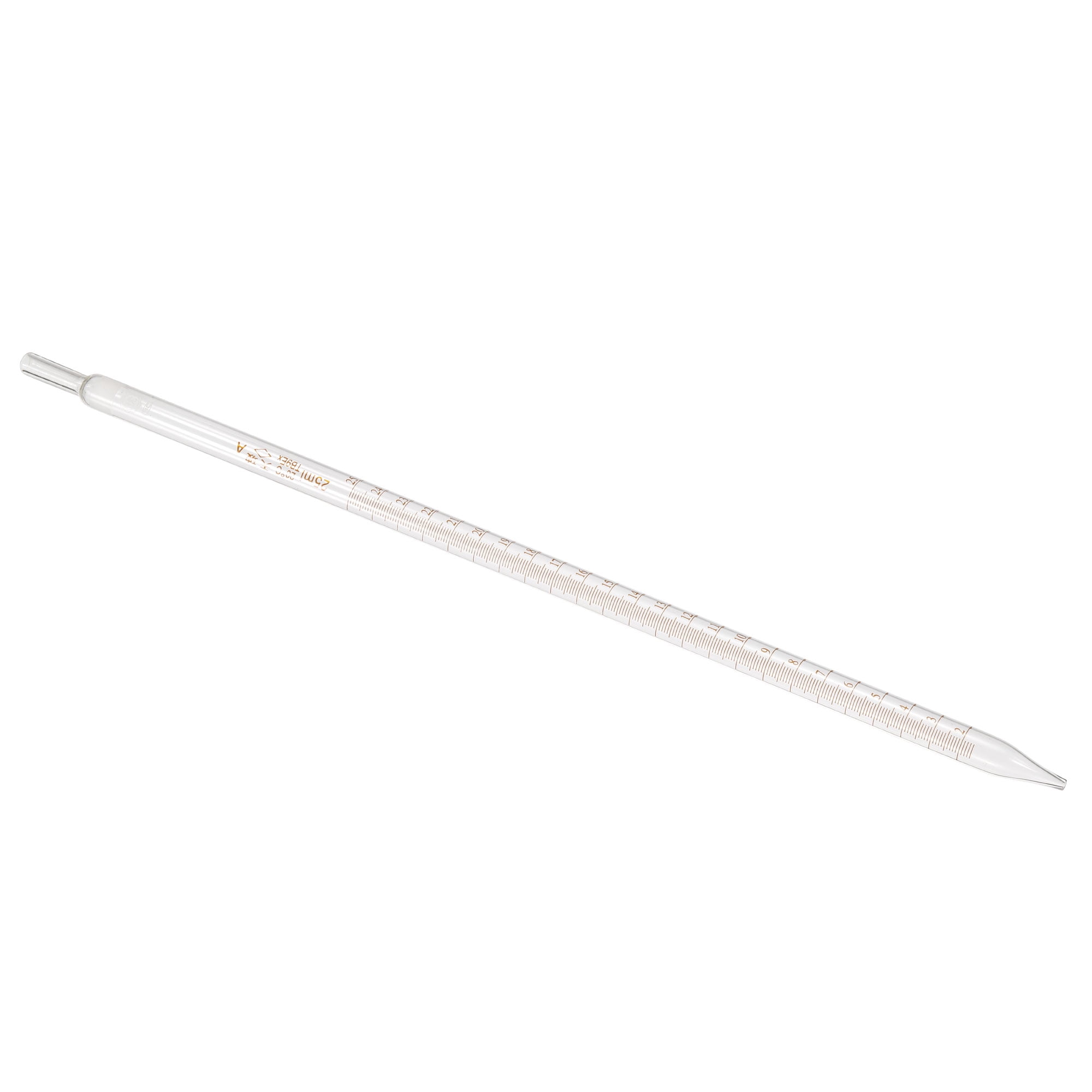 Uxcell Graduated Dropper Pipettes, 1 Pcs 25ml Borosilicate Glass ...