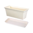 1 Pack Window Box Planter, 16.38Inches Flower Window Box Rectangular ...