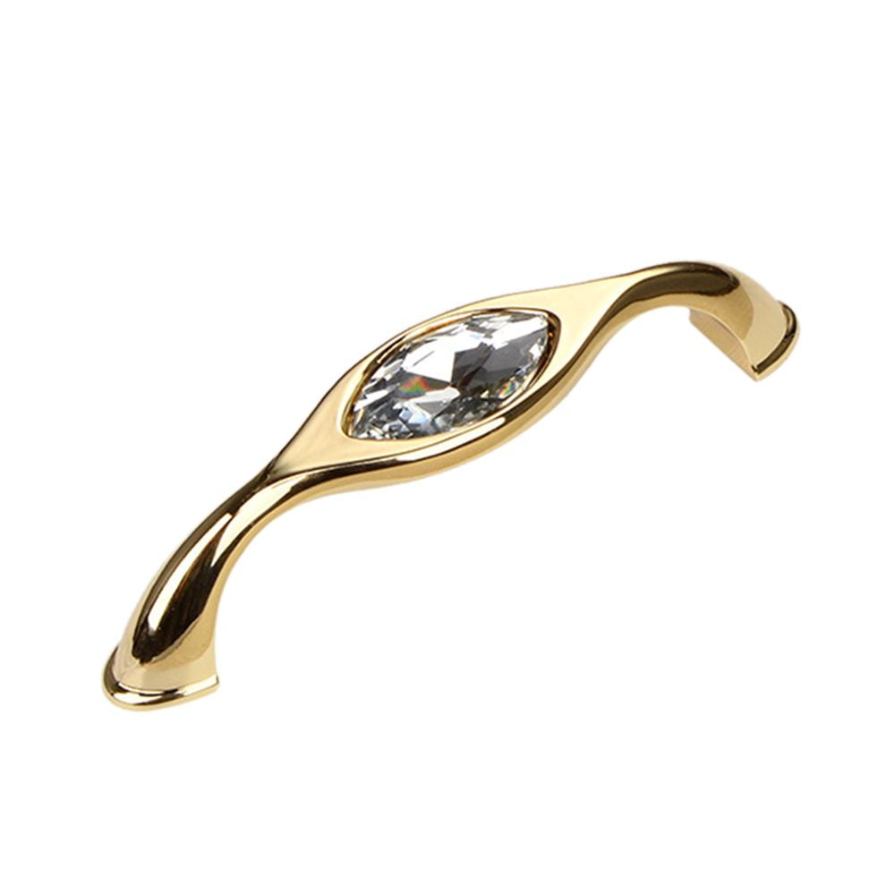 Modern Kitchen Crystal Furniture Hardware Cupboard Door Handle Cabinet ...