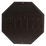 Stop Embossed Metal Sign - Walmart.com