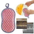 Clearance,Non Scratch Scrub Sponge,Double Effect Kitchen Sponge,Ideal ...