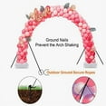 DEKAXID Balloon Arch Kit Adjustable Balloon Arch Stand Water-Fillable ...