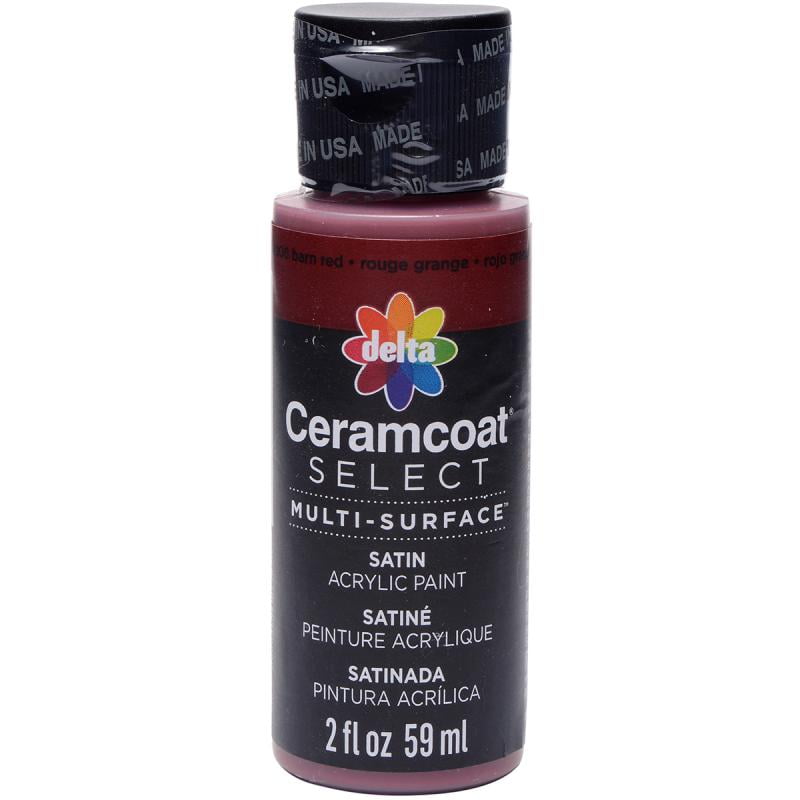 Ceramcoat Select Multi-surface Paint 2oz-barn Red - Walmart.com