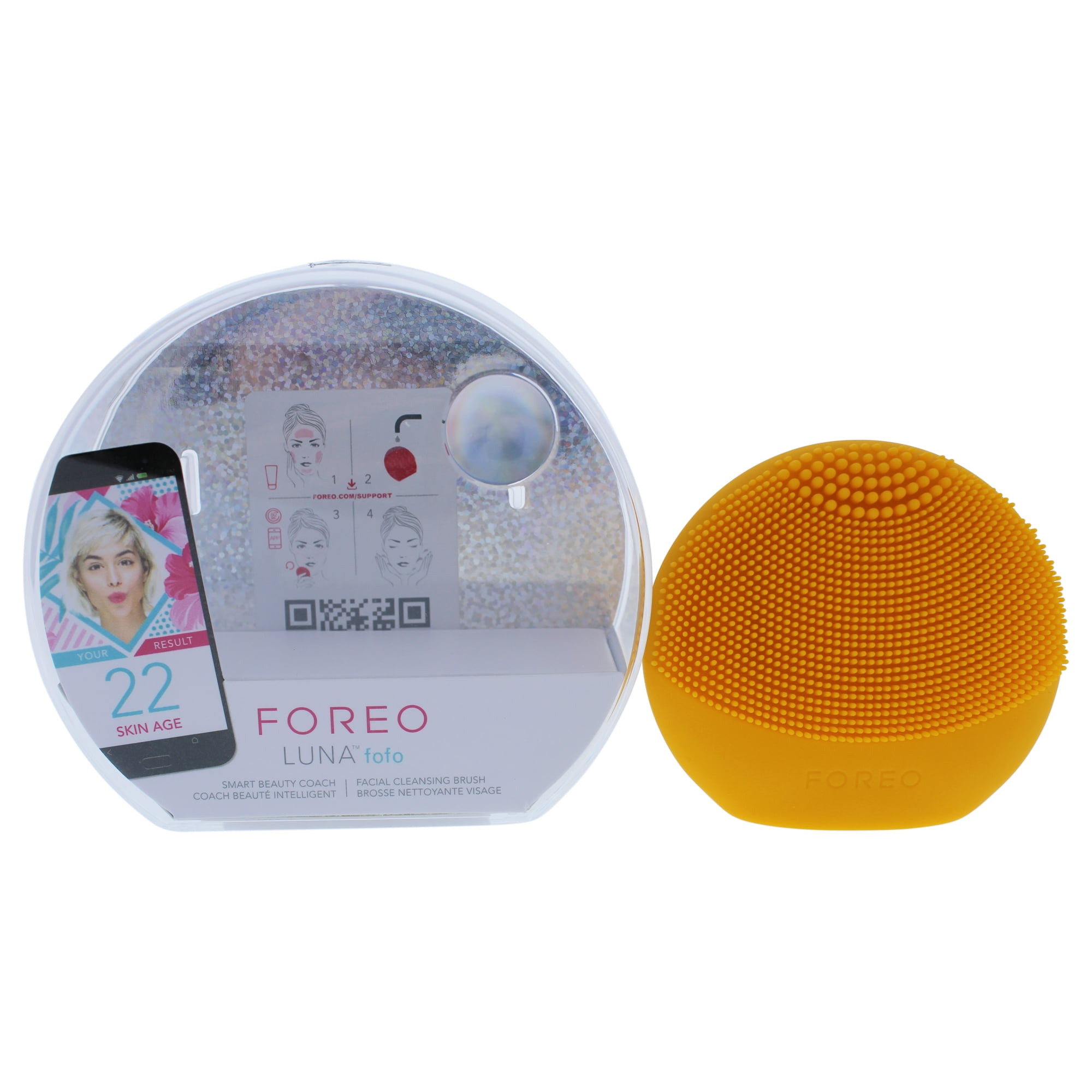 LUNA Fofo - Sunflower Yellow de Foreo para mujer - 1 cepillo limpiador ...