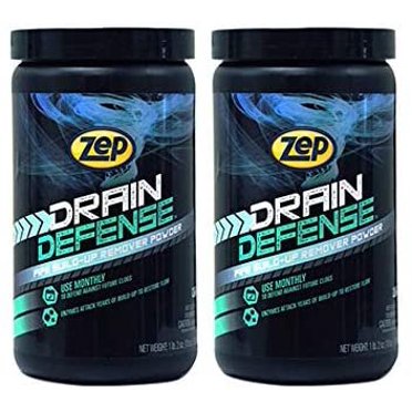 Zep Drain Defense Pipe Build-Up Remover 64 Ounces ZLDC648 - Walmart.com