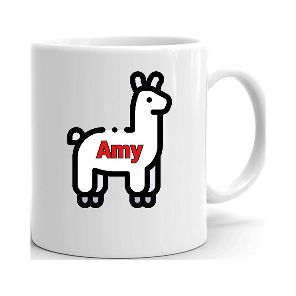 Llama Amy Ceramic Dishwasher And Microwave Safe Mug - Walmart.com
