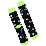 Xbox Men's Gamer Socks, 3 Pack Crew with Video Game Logo and Controller ...