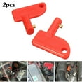 2Pcs Spare Key for Battery Disconnect Switch, Isolator Cut Off Power ...