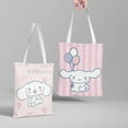 Sanrio Cartoon Canvas Bag 36x39cm Cinnamoroll My Melody Anime ...