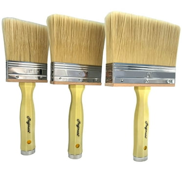 Pack of 4 Professional Wall Paint Brushes for Solvent Base Coatings ...
