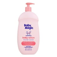 Baby Magic Creamy Baby Oil Lotion, Original Baby Scent, Hypoallergenic ...