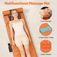 Shiatsu Full Body Massager with Heat, Kneading Back Massager for Pain ...