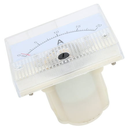 LHCER DC Ammeter,Ammeter Head,85C1 DC 0-20A Pointer Ammeter Head ...
